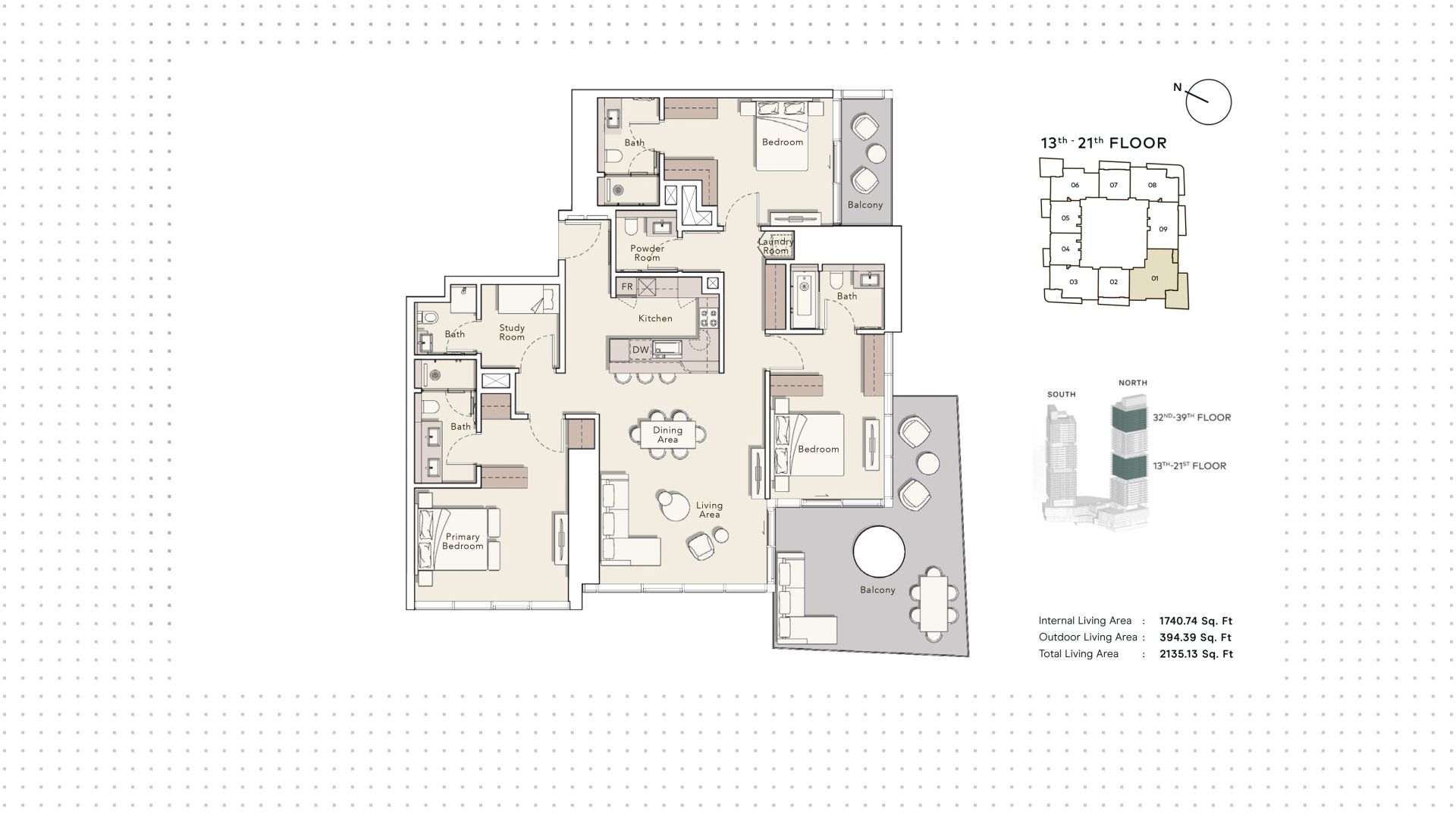 Mercer House is a project with apartments in the modern Uptown Dubai ...
