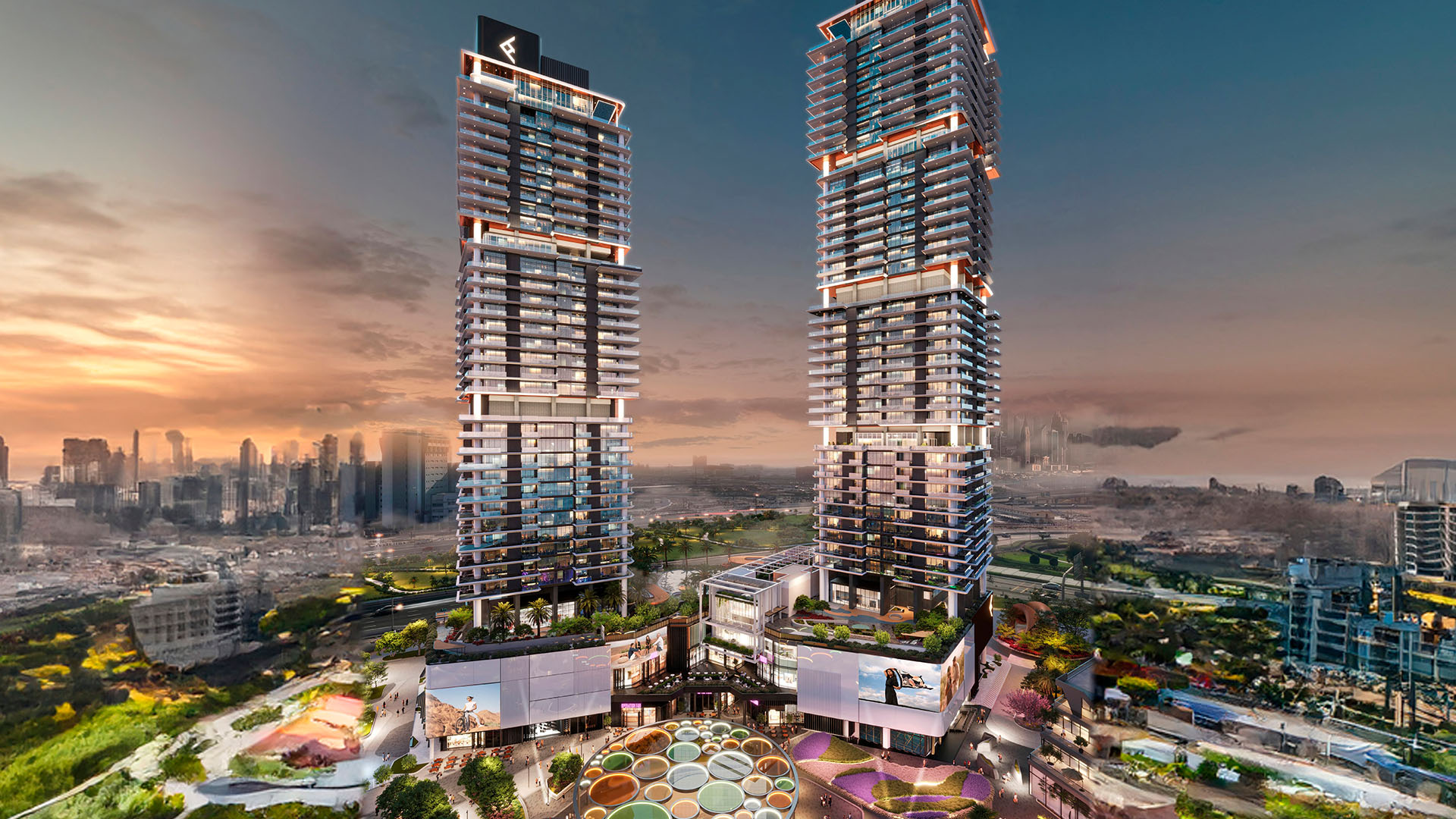 Mercer House is a project with apartments in the modern Uptown Dubai ...