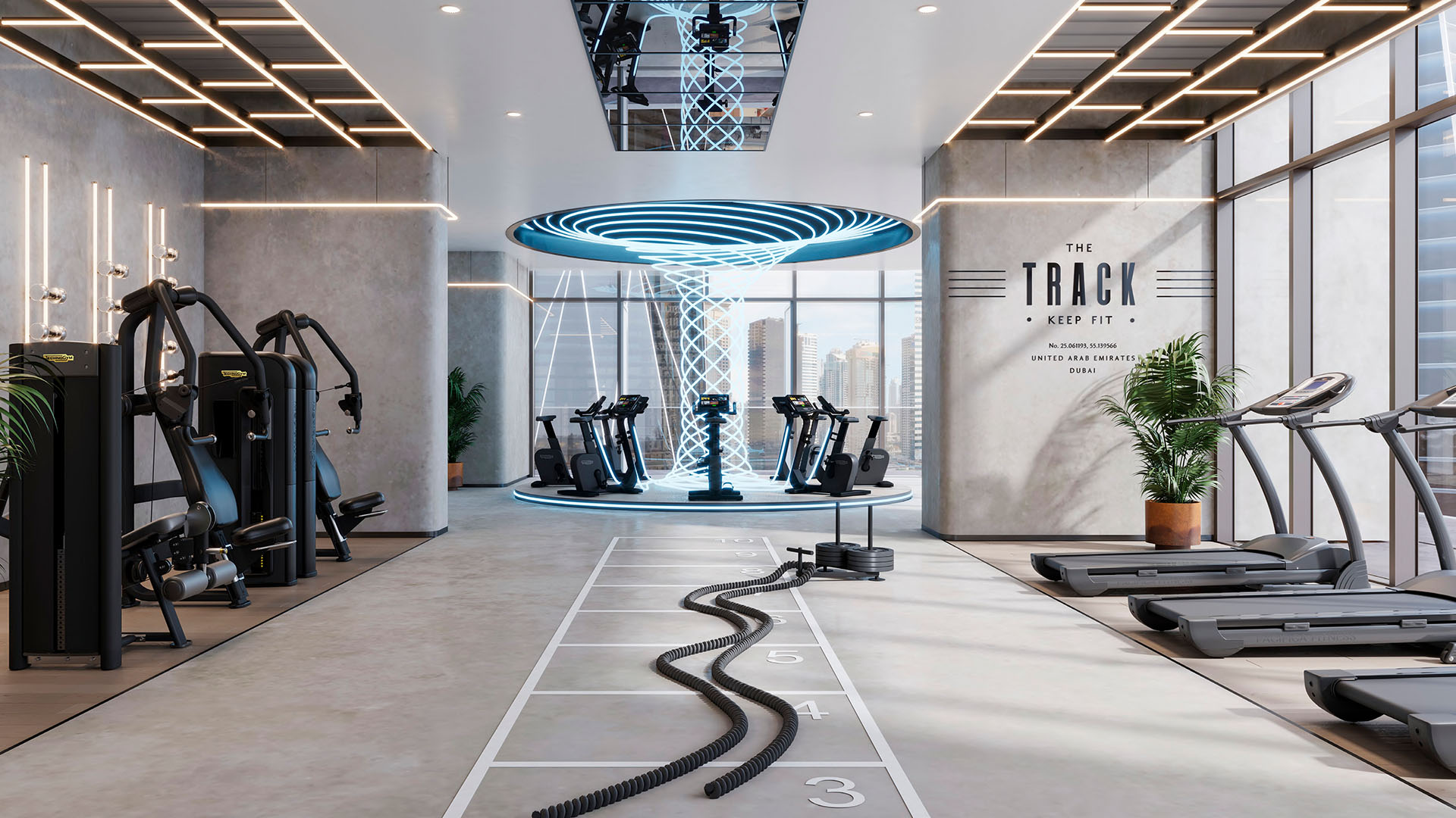 Mercer House is a project with apartments in the modern Uptown Dubai ...