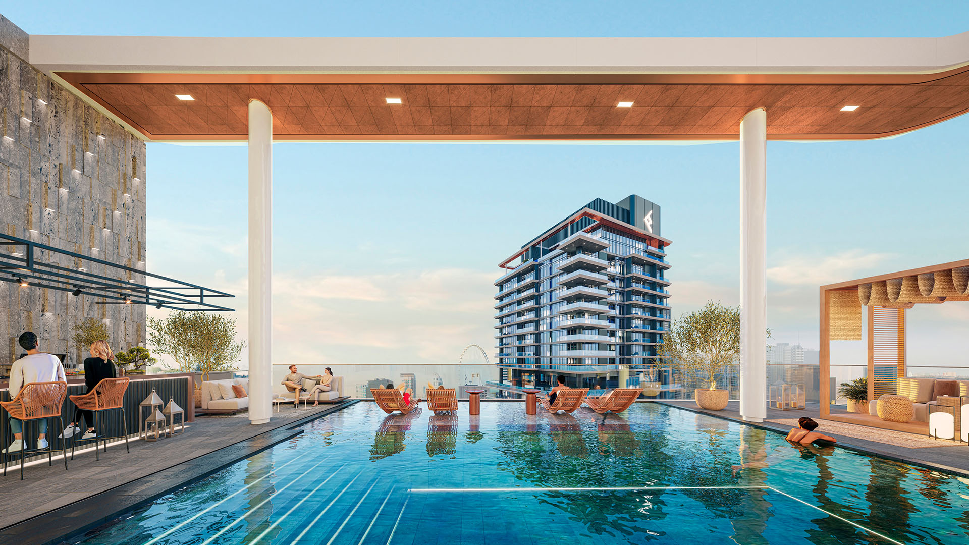 Mercer House is a project with apartments in the modern Uptown Dubai ...