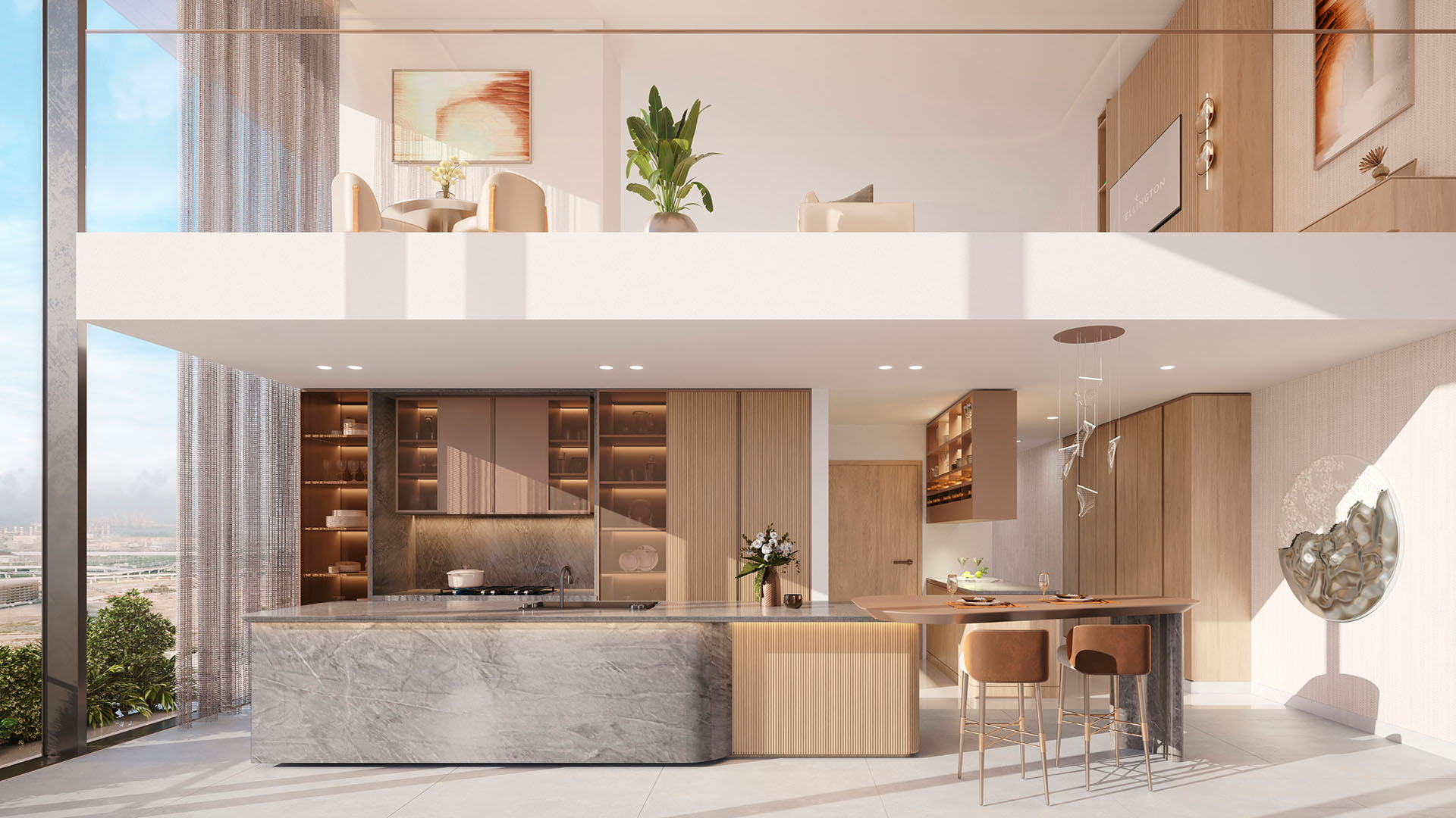 Mercer House is a project with apartments in the modern Uptown Dubai ...