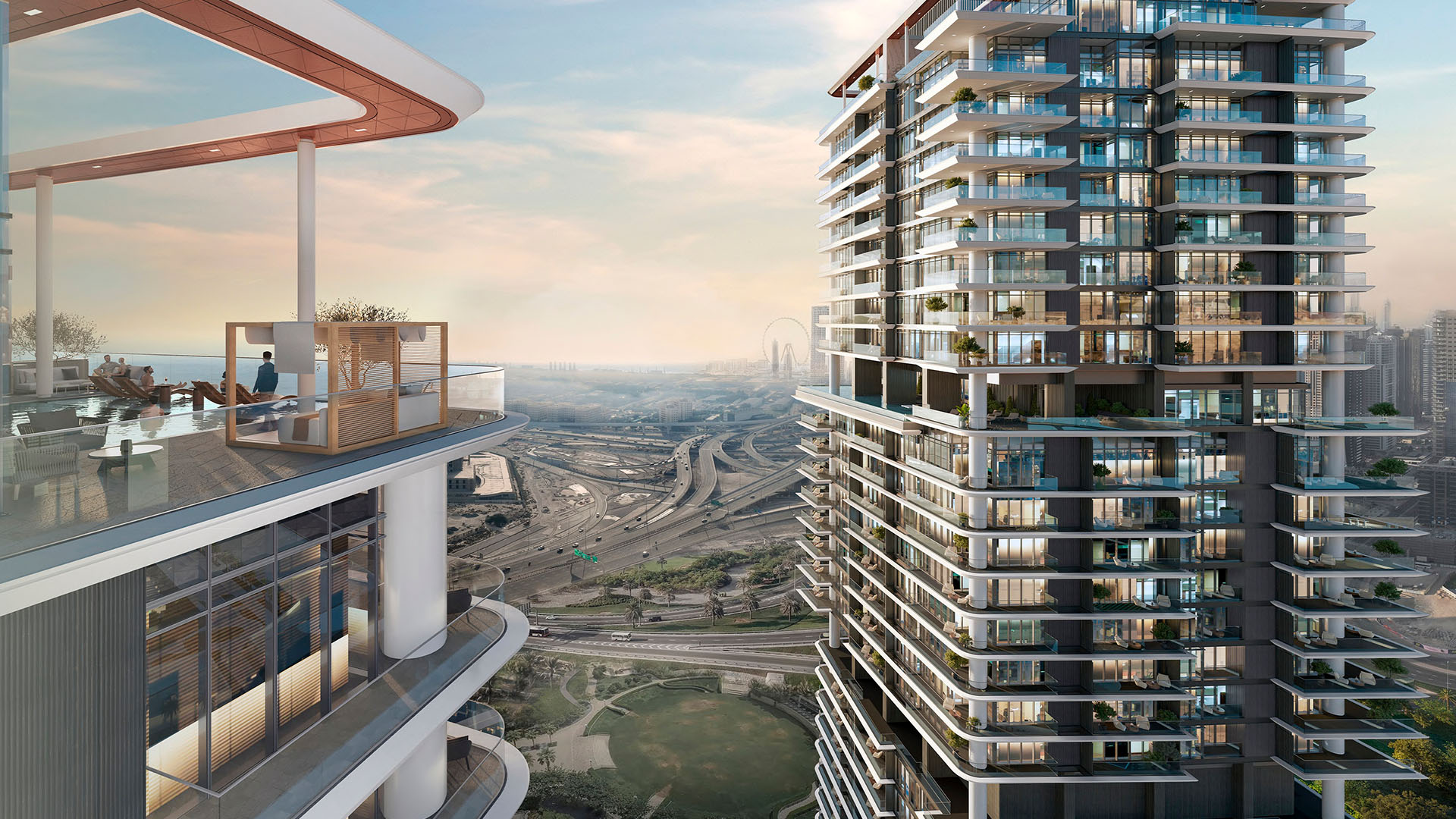 Mercer House is a project with apartments in the modern Uptown Dubai ...