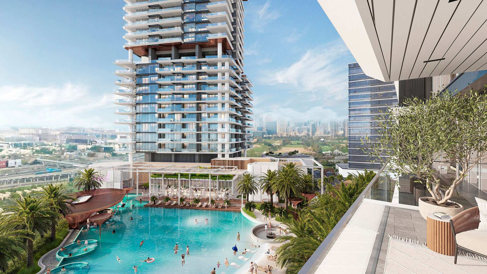 Mercer House is a project with apartments in the modern Uptown Dubai ...