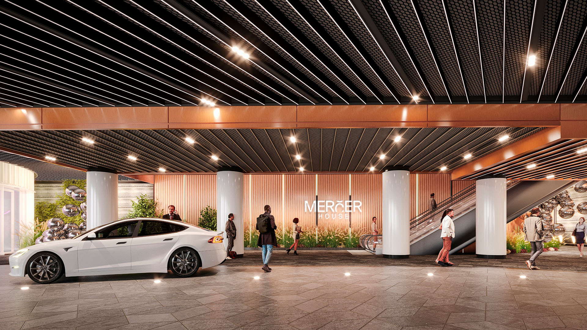 Mercer House is a project with apartments in the modern Uptown Dubai ...